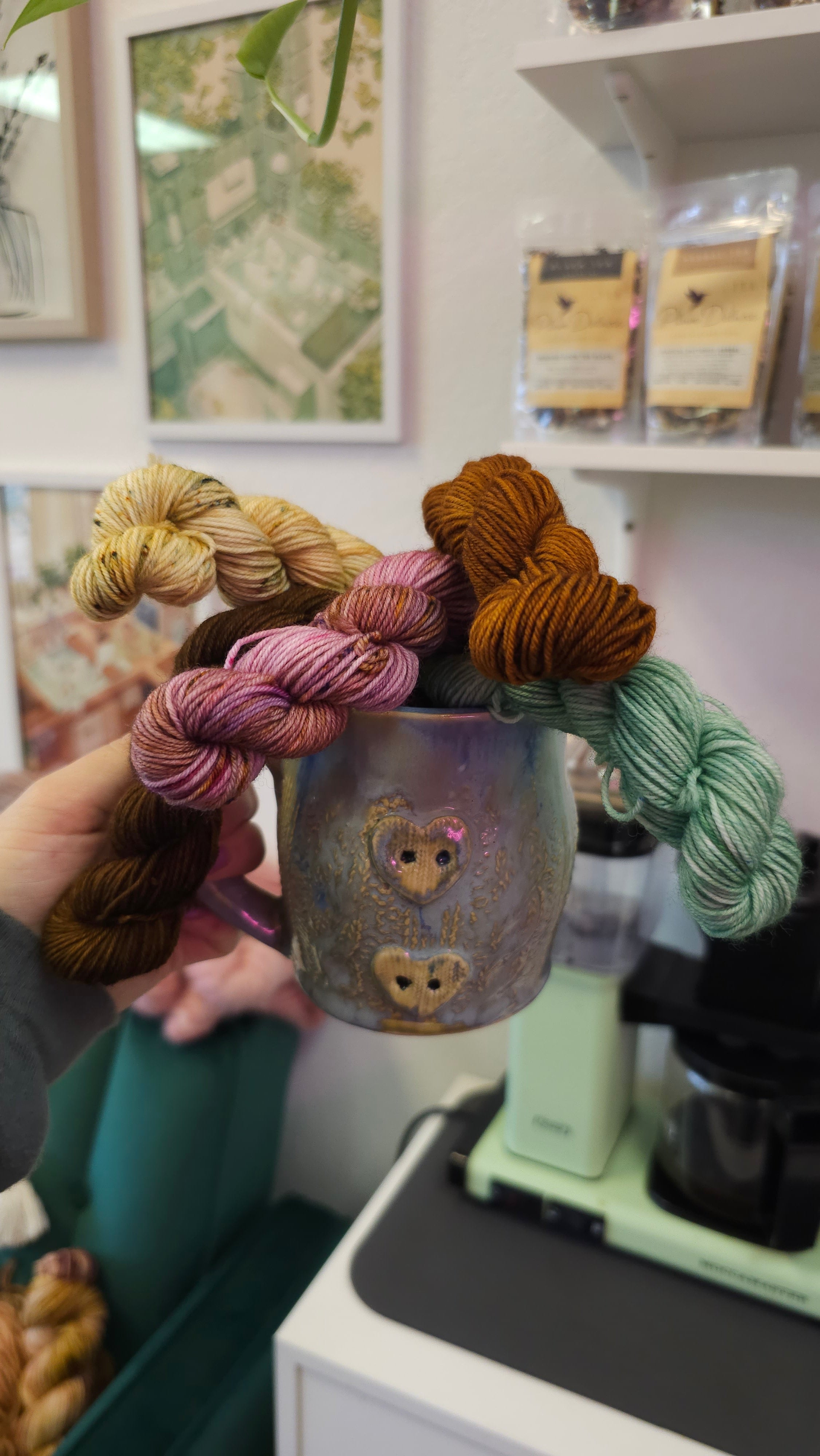 The Coffee Collection Mini-Skein Bundle | 75/25 Merino Nylon Fingering ...