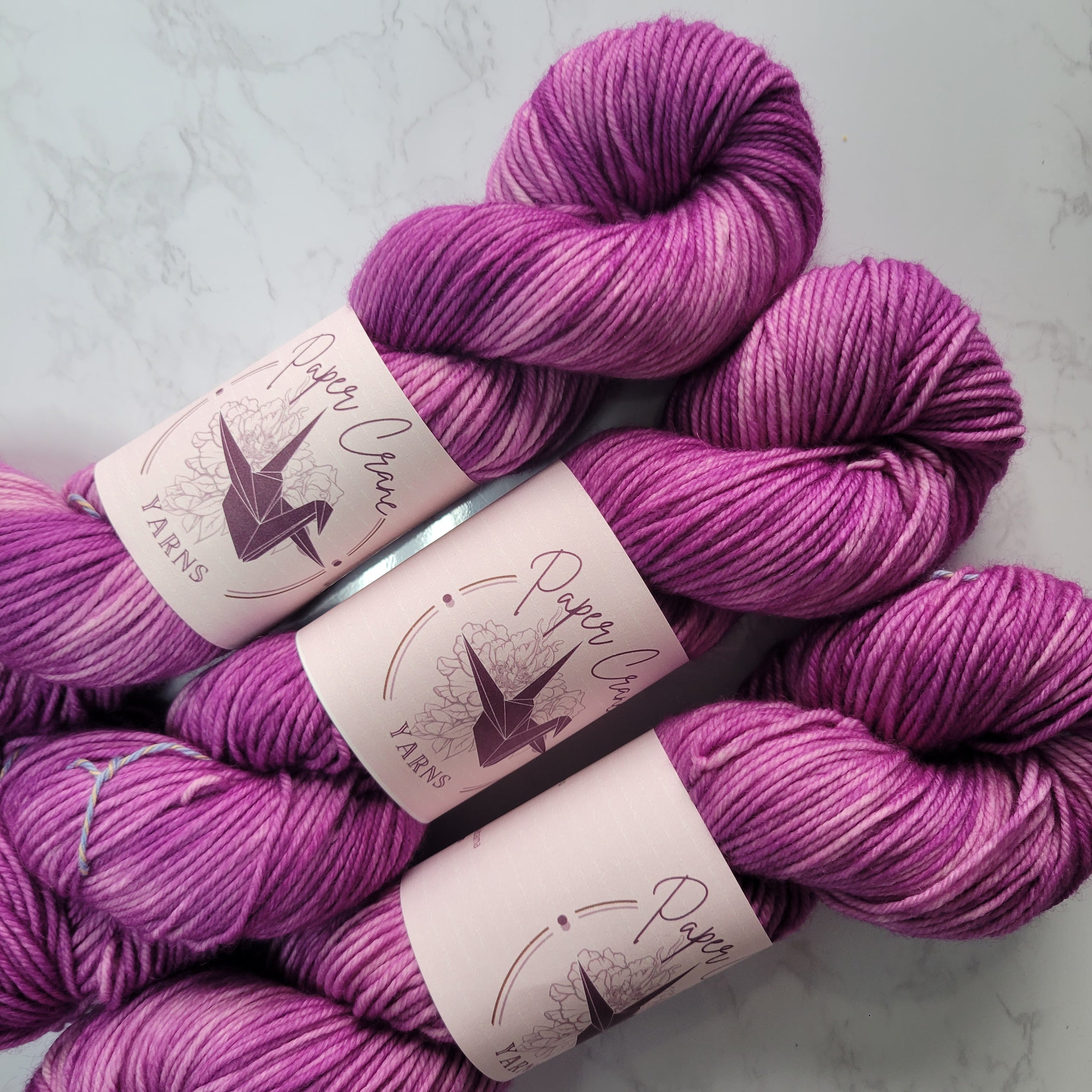 African Violet | 100% Merino DK | Paper Crane Yarns