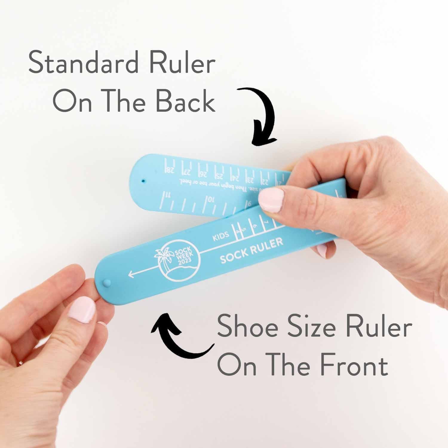 Sock Ruler - Sock Sizing Bracelet Ruler | Paper Crane Yarns